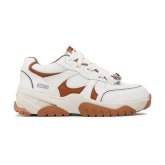Axel Arigato Wei&szlig;/Kamel Catfish Lo Sneakers - - Shoes - Damen - Mehrfarbig - 37 EU