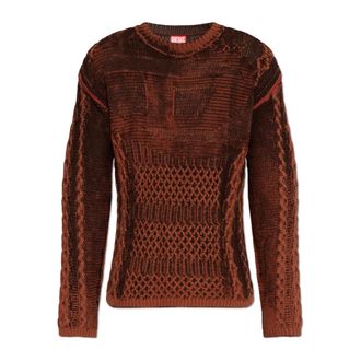 Diesel Herren, Strickwaren, Braun, 2XLGr&ouml;&szlig;e