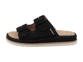 Tom Tailor Damen 2690260001Schiebe-Sandalen Schwarz 38 EU