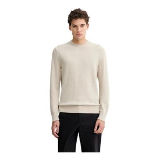 Marc O'Polo Strickpullover mit Rundhalsausschnitt - - Knitwear - Herren - Beige - L