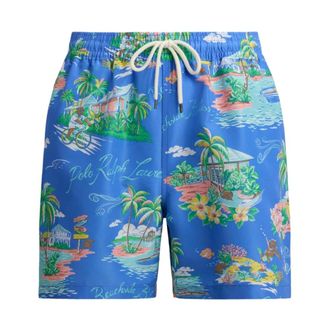 Polo Ralph Lauren Homme, Maillots de bain, Multicolore, Taille: L Traveler Swim Trunks