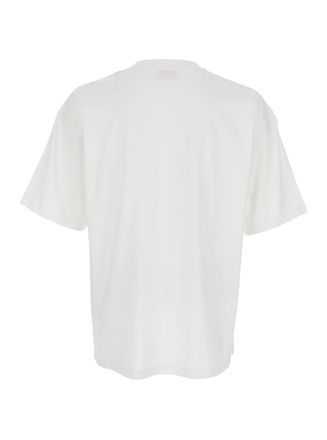 Diesel Mens T-Shirt T-Lucien White Cotton T-Shirts And Polos