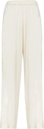 Akep Femme, Pantalons, Beige, Taille: 38 FR Pantalon droit