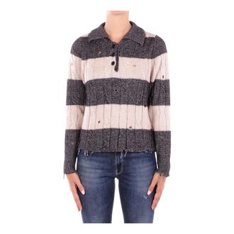 SOLOTRE Round-Neck Strickwaren - - Knitwear - Damen - Mehrfarbig - L