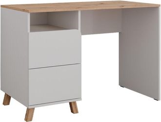 Vicco Schminktisch Karen, Wei&szlig;/Artisan, 110 cm mit Schubladen, Vicco