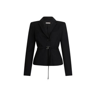 Liu Jo Jacke mit Markeng&uuml;rtel - - Jackets - Damen - Schwarzk - 2XL