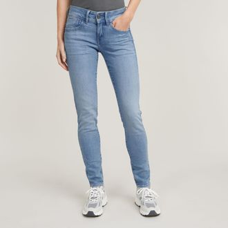 G-Star Lynn Mid Skinny Jeans - Mittelblau - Damen