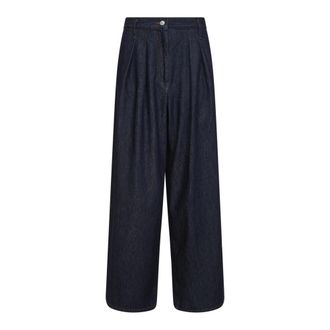 Dries Van Noten Wide Pleated Jeans - - Jeans - Damen - Blau - S