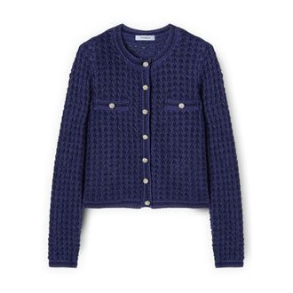 Motivi Damen, Strickwaren, Blau, MGr&ouml;&szlig;e