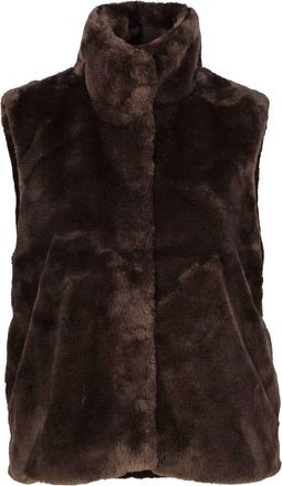 Katestorm Damen Weste aus Kunstfell