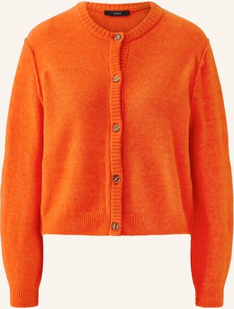 Oui Strickjacke Ilaya orange