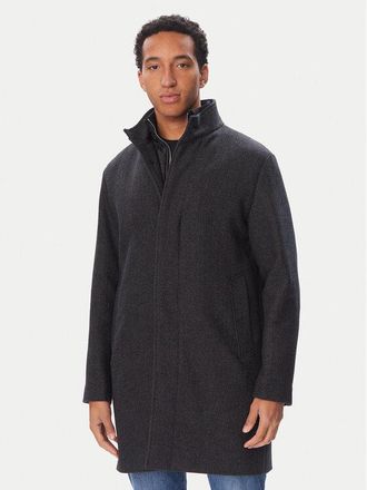 Jack & Jones Jack & Jones &Uuml;bergangsmantel Keith 12303386 Dunkelgrau Regular Fit