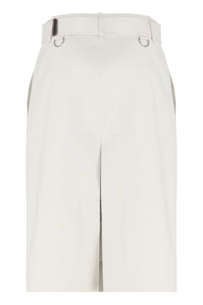 Tod's Womens Skirt Cotton White