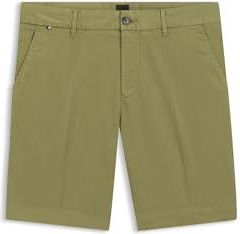 BOSS Hommes H-Slice-Shorts1 Short Slim en Twill de Coton Stretch