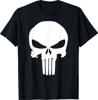 MARVEL Punisher Classic Skull Symbol Graphic T-Shirt