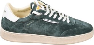 Crime London Homme, Chaussures, Vert, Taille: 44 EU Wembley Baskets