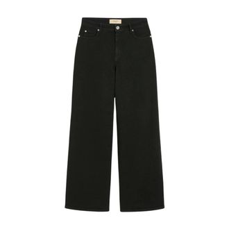 Max Mara Damen, Jeans, Schwarzk, LGr&ouml;&szlig;e