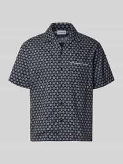 Lacoste Relaxed Fit Freizeithemd aus Baumwoll-Mix Modell Tennisco