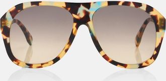 Fendi Aviator-Sonnenbrille Baguette