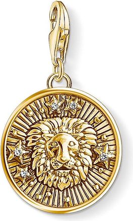 Thomas Sabo Thomas Sabo Damen Charm-Anhänger Sternzeichen Löwe Charm Club 925 Sterling Silber 1656-414-39