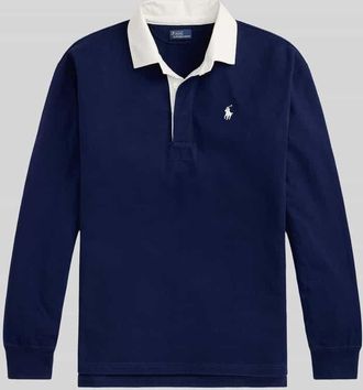 Polo Ralph Lauren Relaxed Fit Rugbyshirt aus reiner Baumwolle