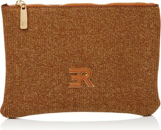 Ermanno Scervino Unisex Lurex Handbag, Gold