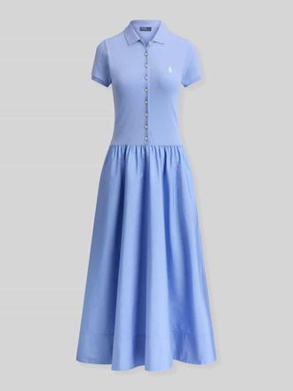 Polo Ralph Lauren Freizeitkleid aus Baumwoll-Mix mit Polokragen
