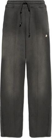 Golden Goose Homme, Pantalons, Gris, Taille: L Pantalon de surv&ecirc;tement &agrave; jambes larges