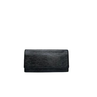 Louis Vuitton Portefeuille Long Pre-owned - Femme - Pre-owned - Noir - Taille: ONE Size