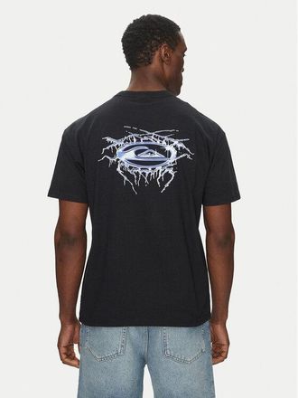 Quiksilver T-Shirt EQYZT08016 Schwarz Relaxed Fit