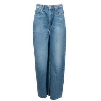 Polo Ralph Lauren Femme, Jeans, Bleu, Taille: W26 Jean Large Coupe Relax