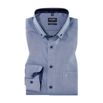 Olymp Olymp, Herren, Shirts, Blau, 3XLGr&ouml;&szlig;e