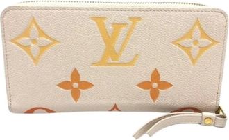 Louis Vuitton Porte-monnaie Pre-owned - Femme - Pre-owned - Beige - Taille: ONE Size