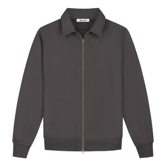 Olaf Hussein Essential Zip Up Polo - - Sweatshirts & Hoodies - Herren - Grau - XS
