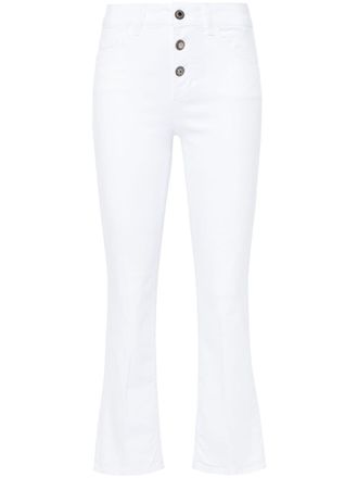 Liu Jo jean à coupe évasée - Blanc