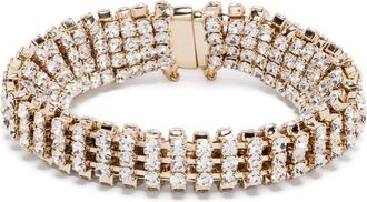 Paco Rabanne Armband mit Kristallen - Gold