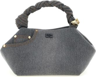 Ganni Femme, Sacs, Gris, Taille: ONE Size Small Bou Bag