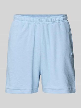 Lacoste Regular Fit Sweatshorts aus reiner Baumwolle