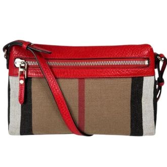 Burberry Pre-owned Vintage Canvas Shoulder Bag - - Pre-owned - Damen - Mehrfarbig - ONE SIZE