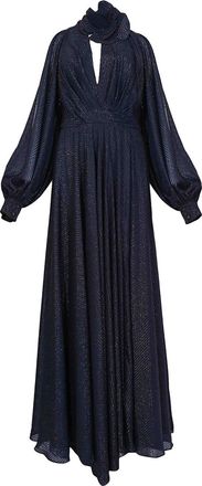 Tarik Ediz Robe De Soir&eacute;e - Bleu