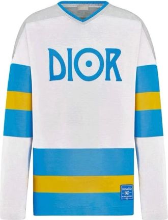 Dior Homme, Tops, Bleu, Taille: M Hockey Jersey