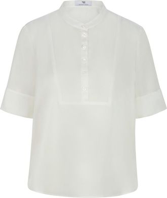 Peter Hahn Bluse zum Schlupfen Peter Hahn weiss