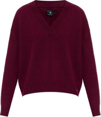 Anine Bing Pull LEE - Femme - Pulls - Rouge - Taille: 38 FR