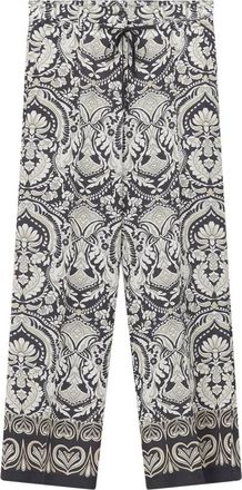 Cambio Femme, Pantalons, Multicolore, Taille: 42 FR L33 Adrienne Wide Pantalons