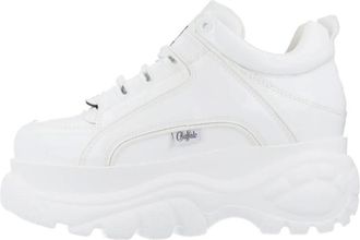 Buffalo Femme, Chaussures, Blanc, Taille: 36 EU 1339-14 Baskets Plataforma