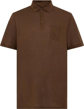 Moorer Homme, Tops, Brun, Taille: 4XL Peschici-Jtp Polo