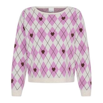 Ichi Ichi - Ihbrielle LS9 - Femme - Pulls - Multicolore - Taille: 36 FR