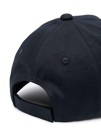 Emporio Armani Logo-Embroidered Baseball Cap - Navy