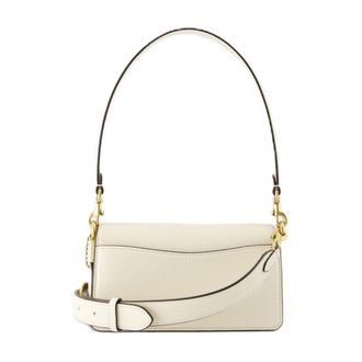 Coach Womens Tabby Shoulder Bag White Cowhide