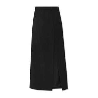 Balenciaga Woll-Maxirock - - Skirts - Damen - Schwarzk - S